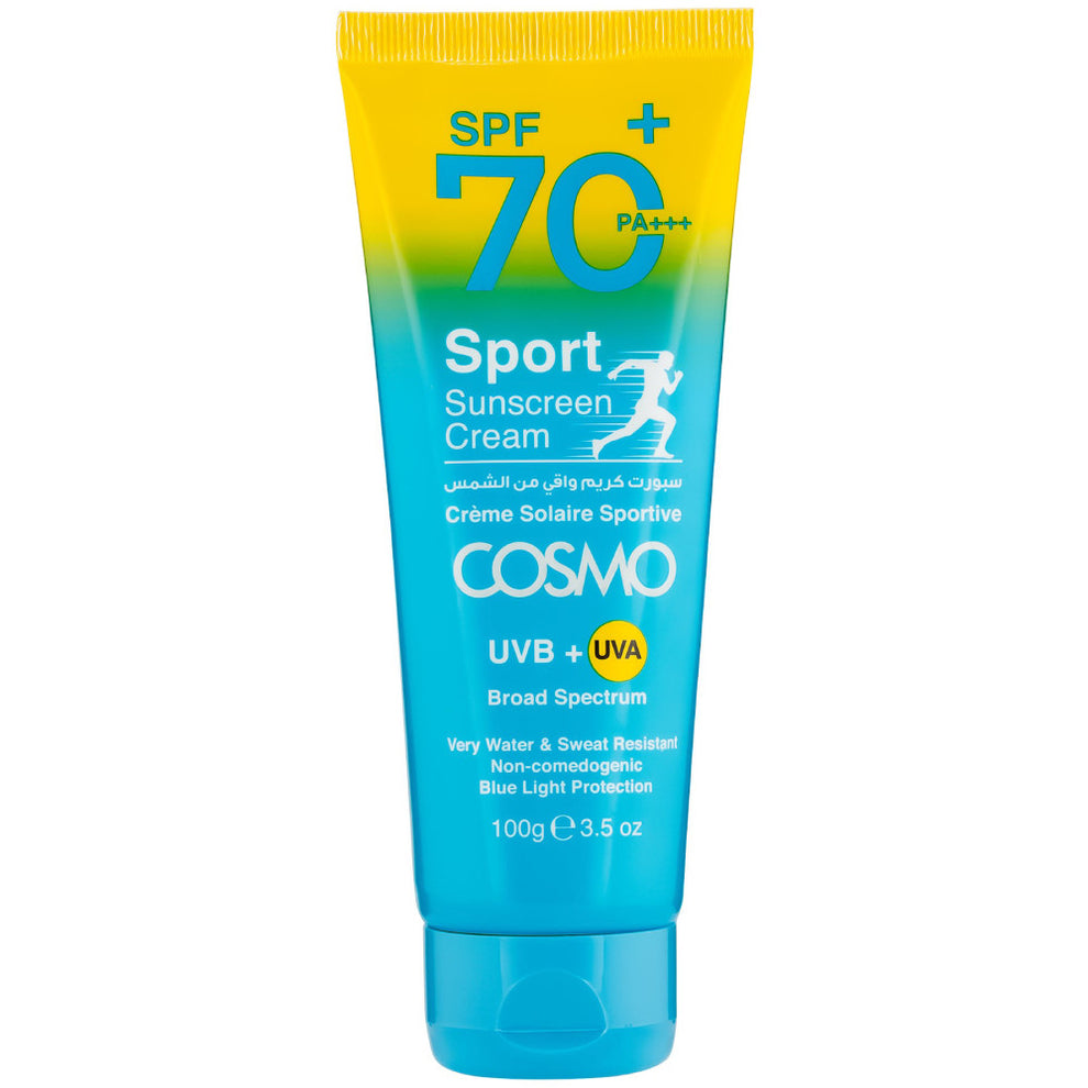 Cosmo Suncare Sports Sunscreen Cream SPF70+ - Image Beauty