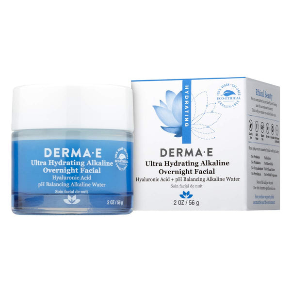 Derma E Ultra Hydrating Alkaline Glow Sleep Mask 2 oz - Image Beauty