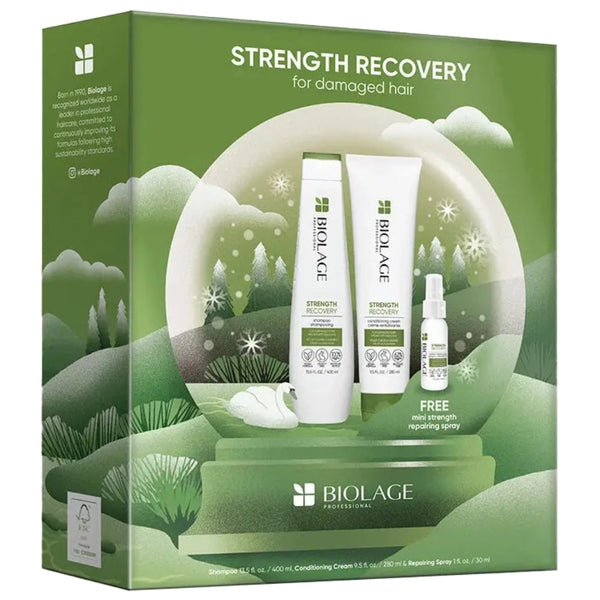 Matrix Biolage Strength Recovery Holiday Set - Image Beauty