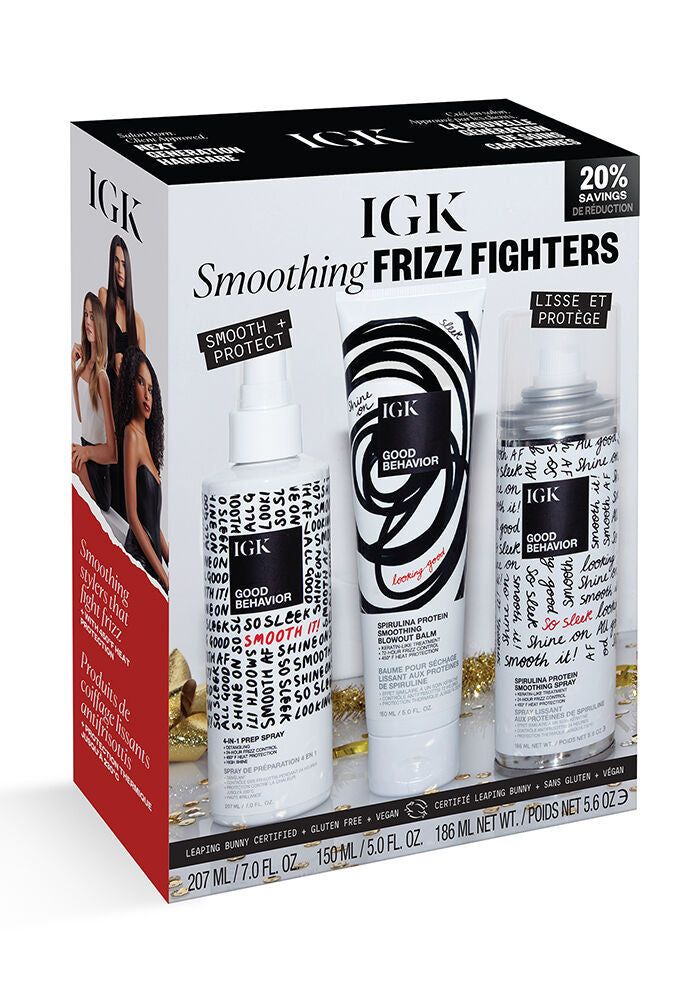 IGK Smoothing Holiday Kit - Image Beauty