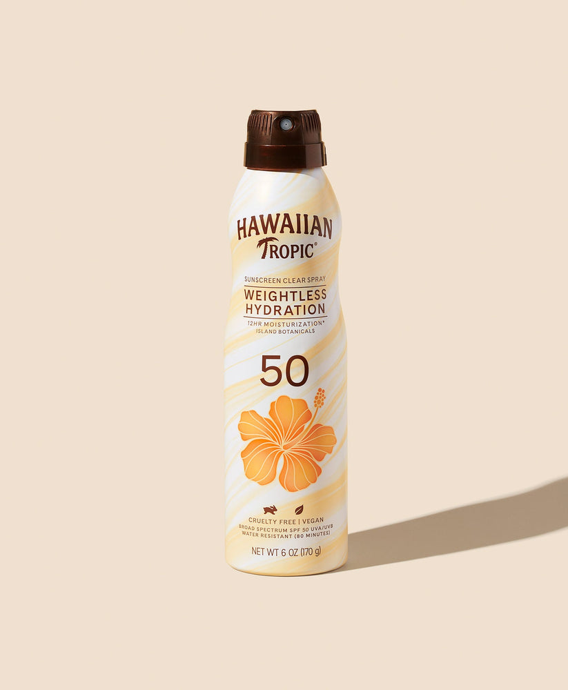 Hawaiian Tropic SPF 50 Clear Spray Sunscreen - Image Beauty