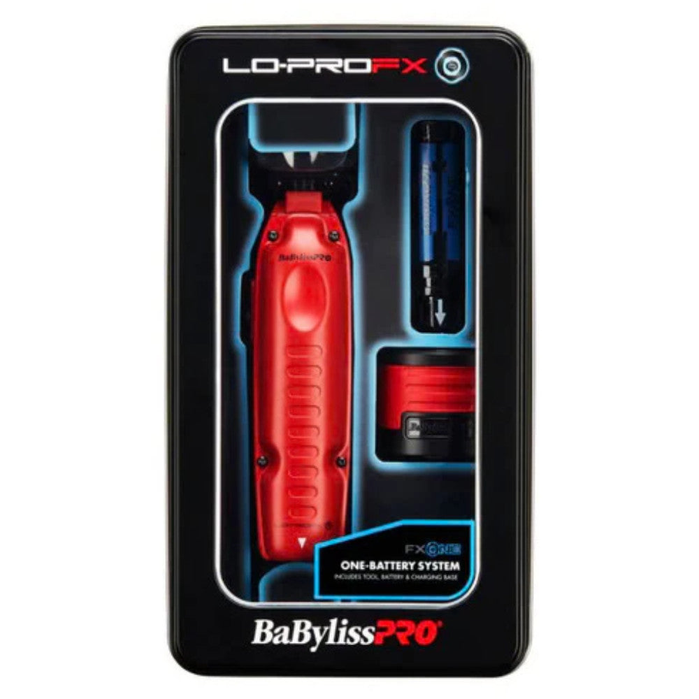 Babyliss Pro Fxone Lo-Pro FX Hi Performance Trimmer-Matte Red - Image ...