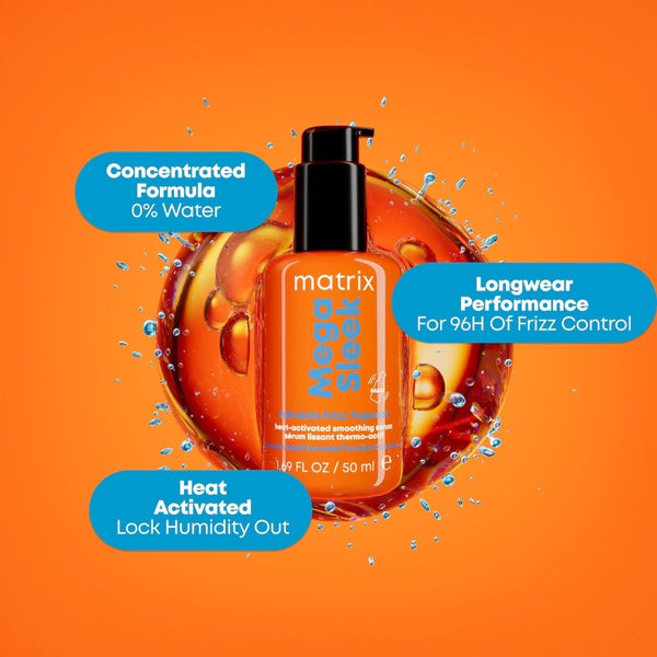 Matrix Mega Sleek 96h Anti-Frizz Top Coat Serum - Image Beauty