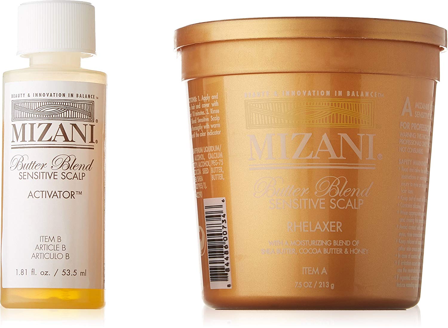 Mizani Rhelaxer Butter Blend Sensitive Scalp Kit - Image Beauty