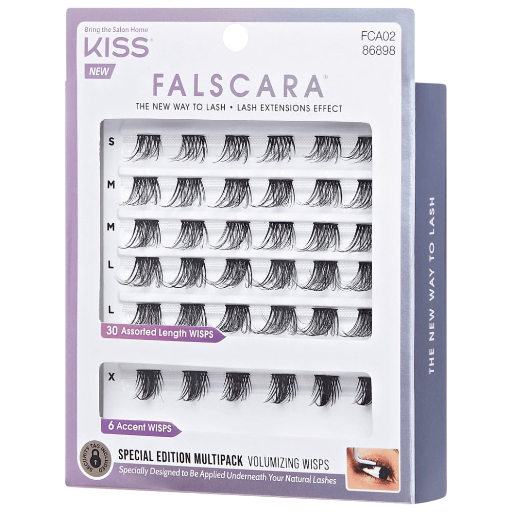 Kiss Falscara Eyelash-Wisps Multi Accents 02 Volumizing - Image Beauty