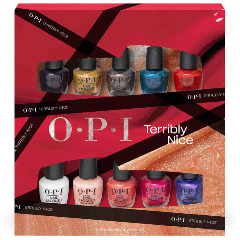 OPI N/P Terribly Nice Mini Pack Holiday 2023 - Image Beauty