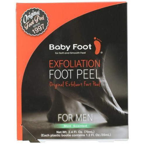 Baby Foot Exfoliation Foot Peel for Men - Image Beauty