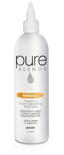 Pure Blends Marigold Color Depositing Shampoo 8.5 oz - Image Beauty