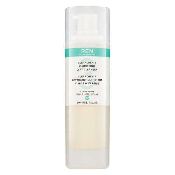 REN Clear Calm 3 Clarifying Clay Cleanser 5 oz - Image Beauty