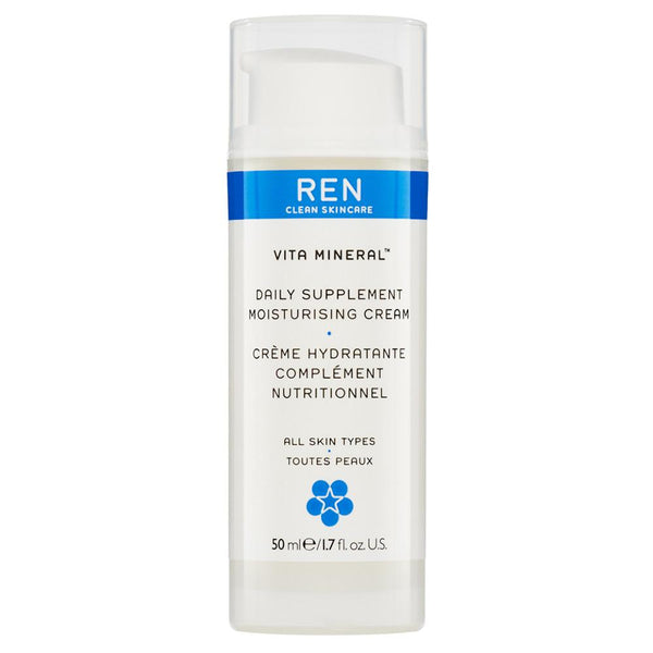 REN Vita Mineral Daily Supplement Moisturising Cream 1.7 oz - Image Beauty